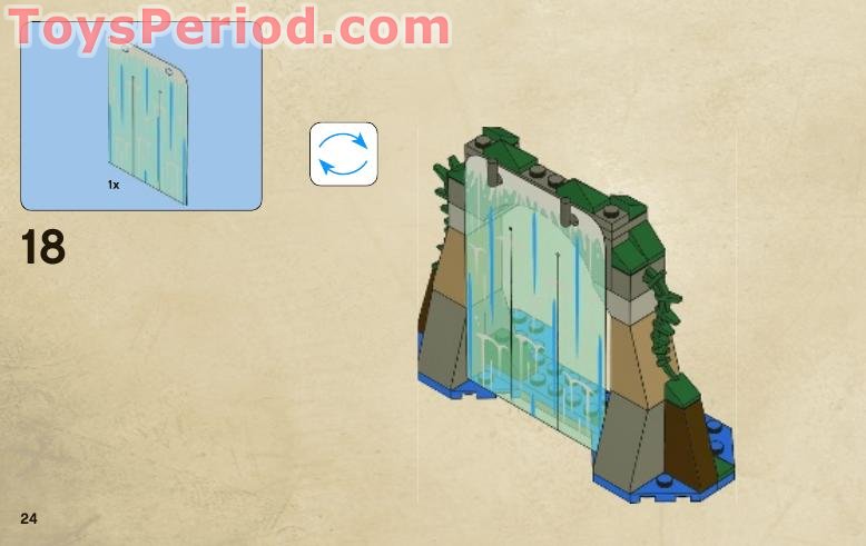 LEGO 4192 Fountain of Youth Instructions and Parts List