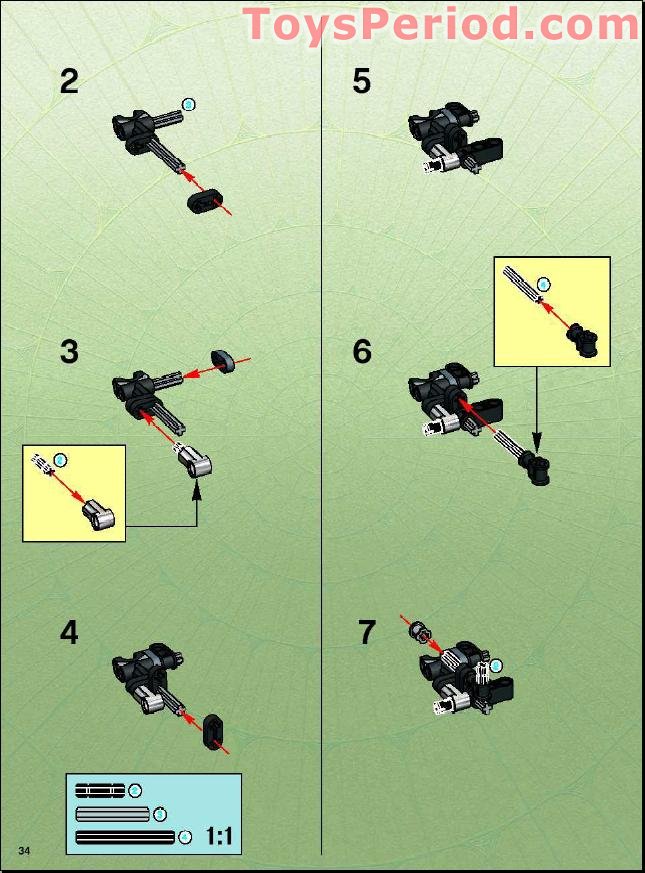 LEGO 10203 Voporak Instructions and Parts List