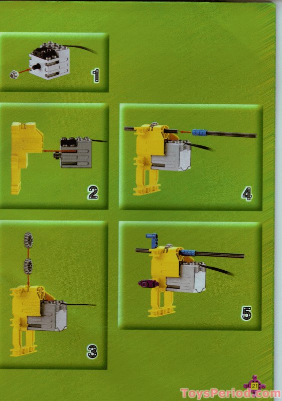 LEGO 3582 Ant Instructions and Parts List