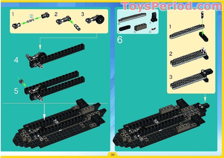 LEGO 4403 Air Blazers Instructions and Parts List