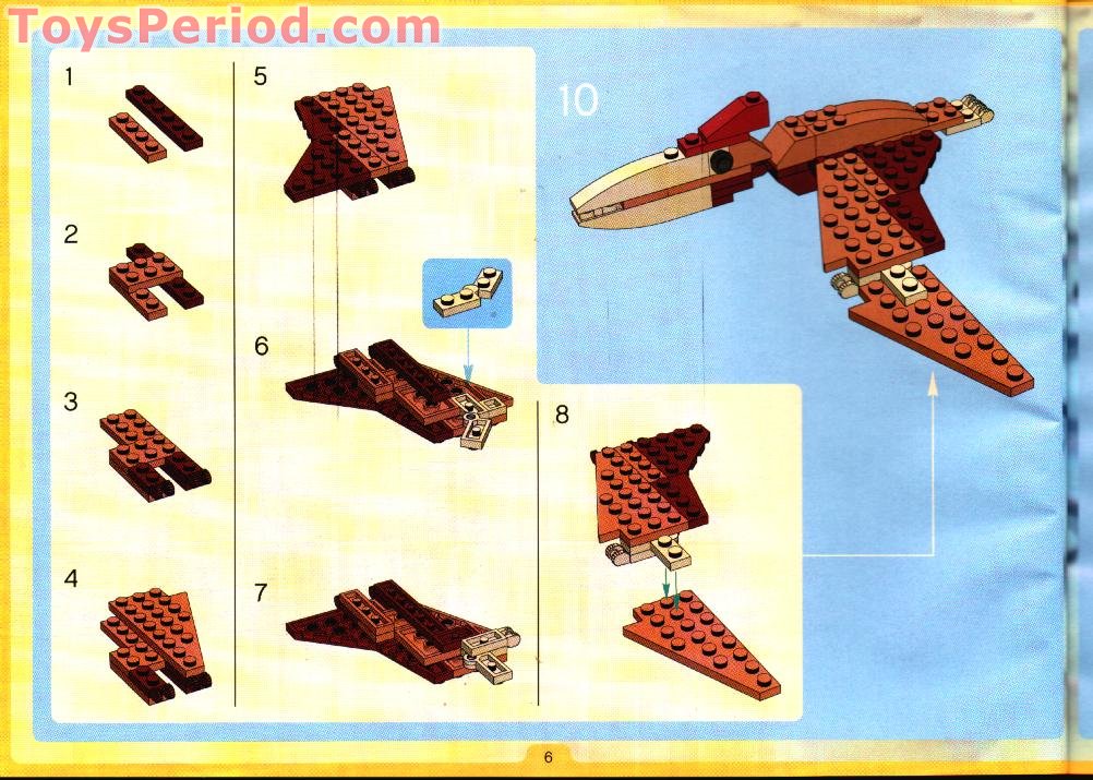 LEGO 4507 Prehistoric Creatures Instructions and Parts List