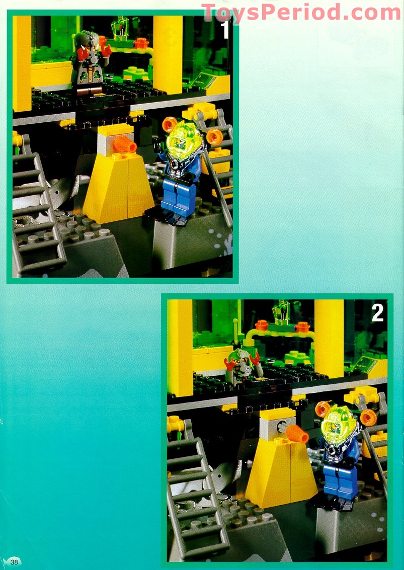 LEGO 6199 Hydro Crystalization Station Instructions and Parts List