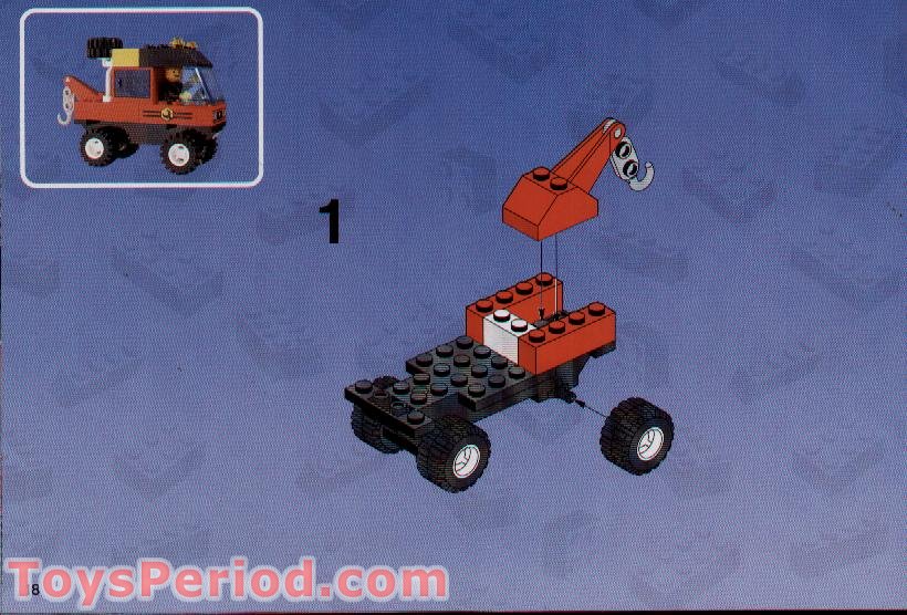 LEGO 6464 Super Rescue Complex Instructions and Parts List