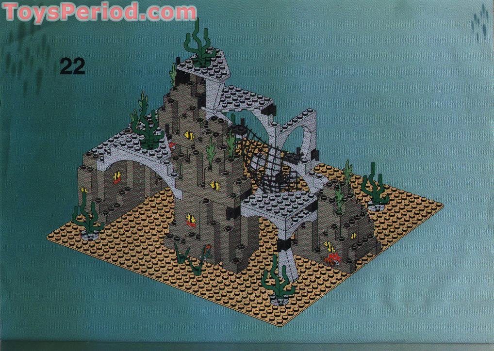 LEGO 6560 Diving Expedition Explorer Instructions and Parts List