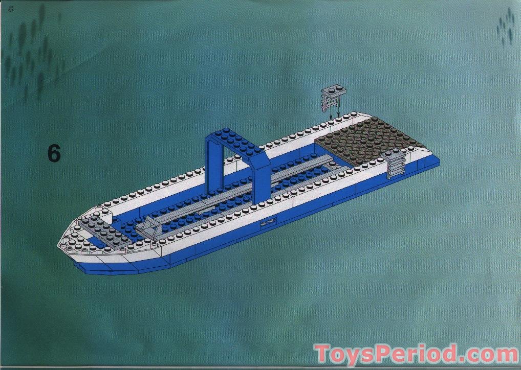 LEGO 6560 Diving Expedition Explorer Instructions and Parts List