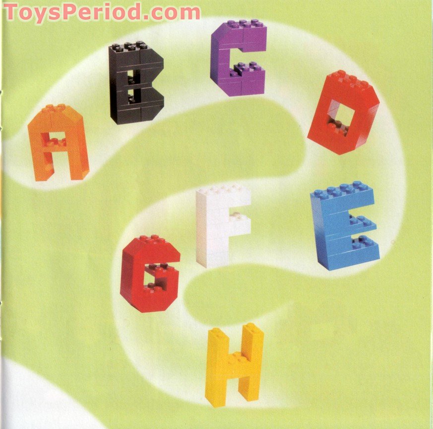 LEGO 7825 Creator Bucket Instructions and Parts List