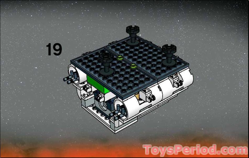 LEGO 7264 Imperial Inspection Instructions and Parts List