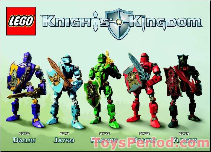 LEGO 8772 Rascus (Europe Version Without Cards) Instructions and Parts List