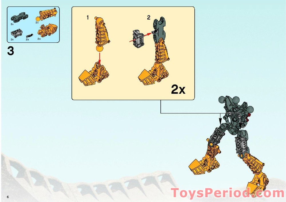 LEGO 8996 Skopio XV-1 Instructions and Parts List