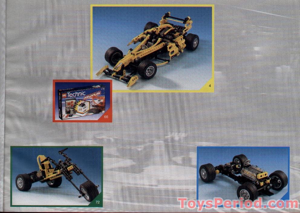 LEGO 8445 Indy Storm Instructions and Parts List