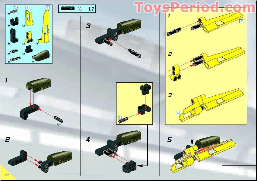 LEGO 8472 Street 'n' Mud Racer Instructions and Parts List