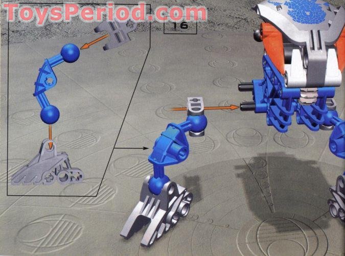 LEGO 8578 Gahlok-Kal Instructions and Parts List