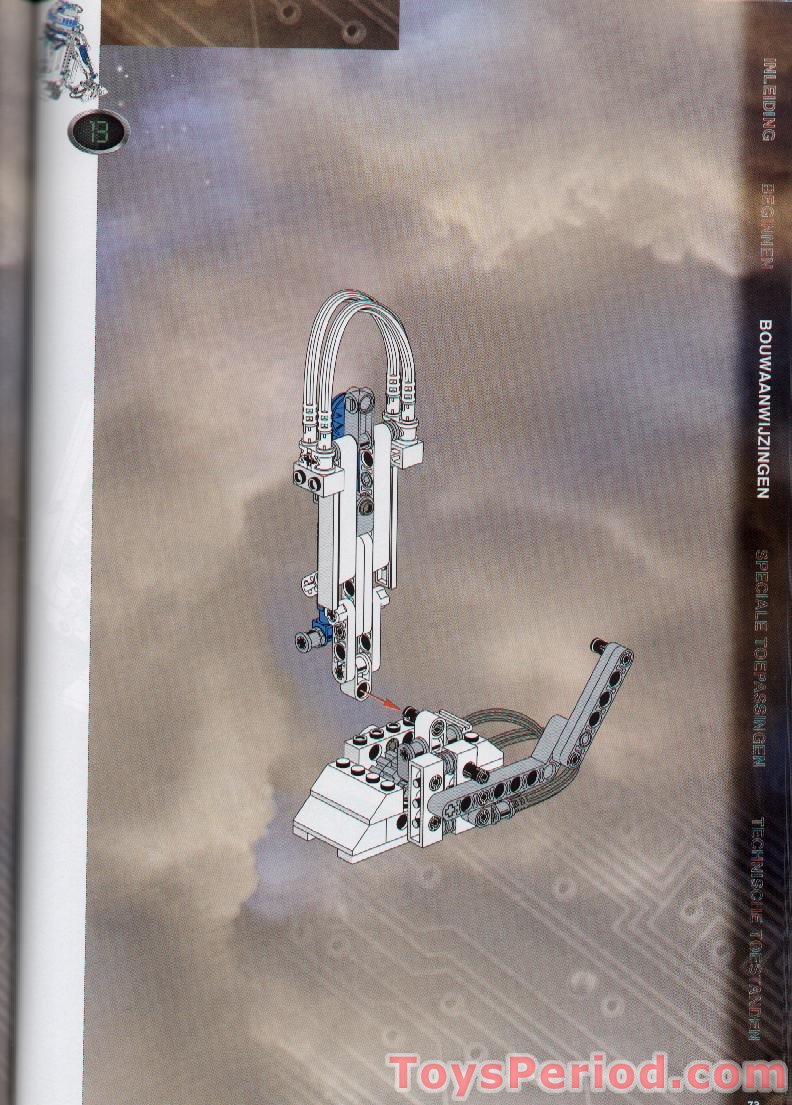 LEGO 9748 Droid Developer Kit Instructions and Parts List