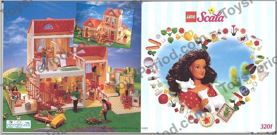 LEGO 3201 Living Room Instructions and Parts List