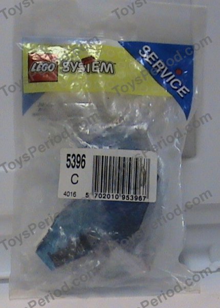 LEGO 5396 Transparent Windows and Bricks Set Parts List
