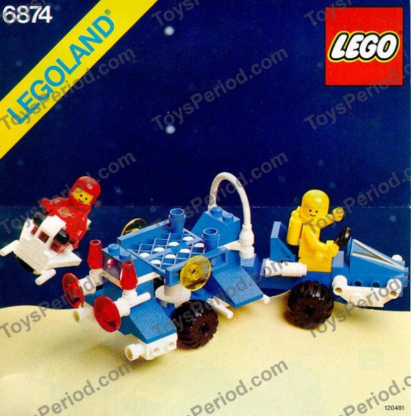 LEGO 6874 Transporter with Scout Instructions and Parts List