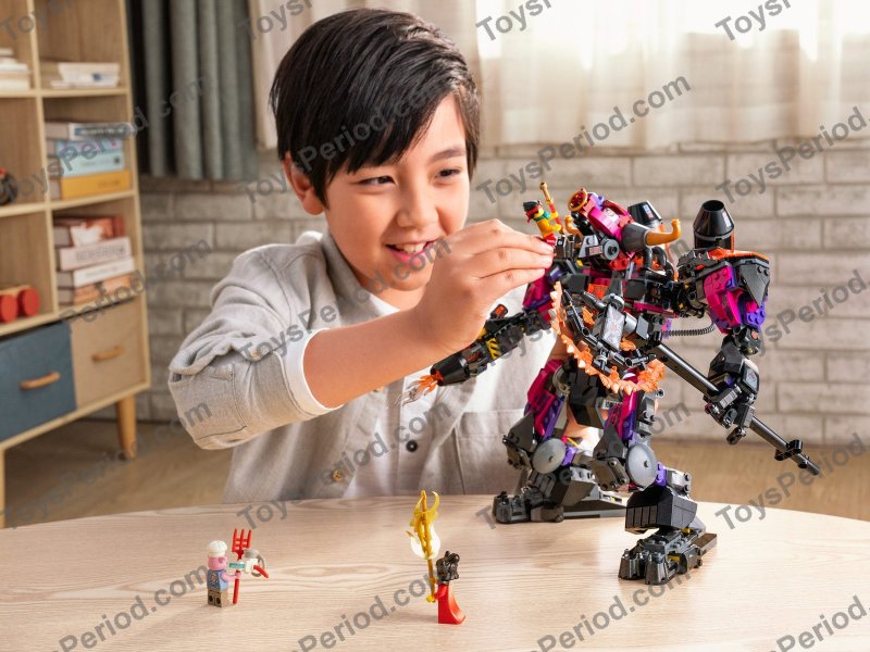 LEGO 80010 Demon Bull King Set Parts List