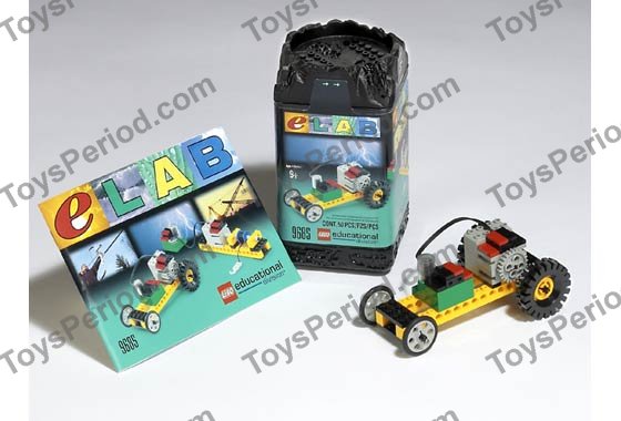 LEGO 9685 Elab Green Car Set Parts List