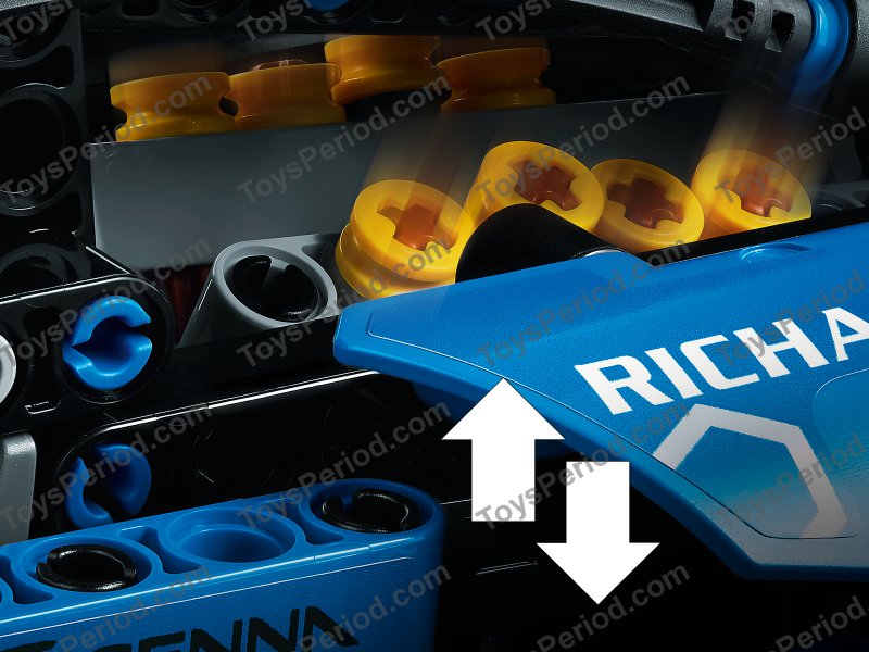 LEGO 42123 McLaren Senna GTR Set Parts List