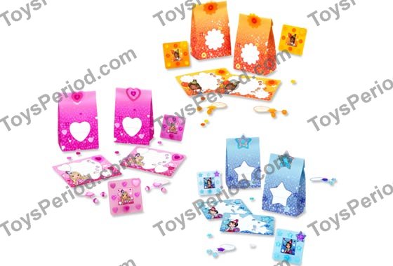 LEGO 7522 Let's Party Instructions and Parts List