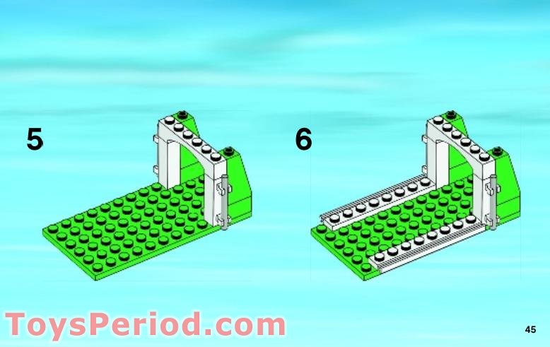 LEGO 4432 Garbage Truck Instructions and Parts List