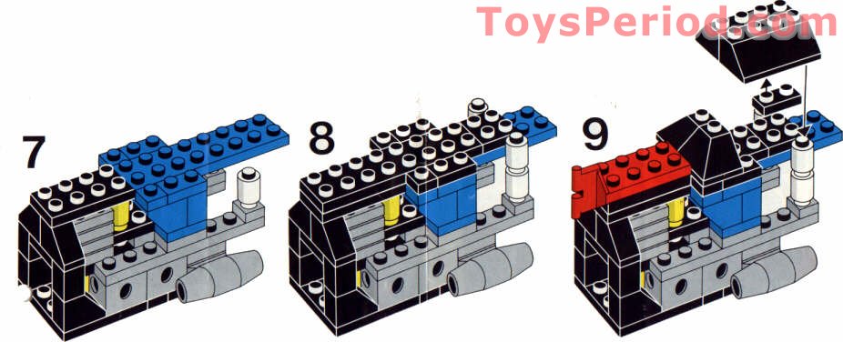 LEGO 393-1 Norton Motorcycle Instructions and Parts List