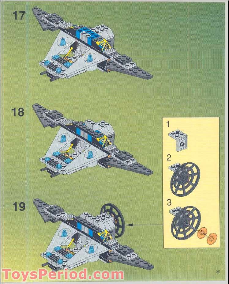 LEGO 2153 Robo Stalker Instructions and Parts List