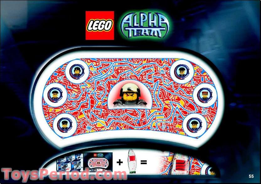 LEGO 4744 Tundra Tracker Instructions and Parts List