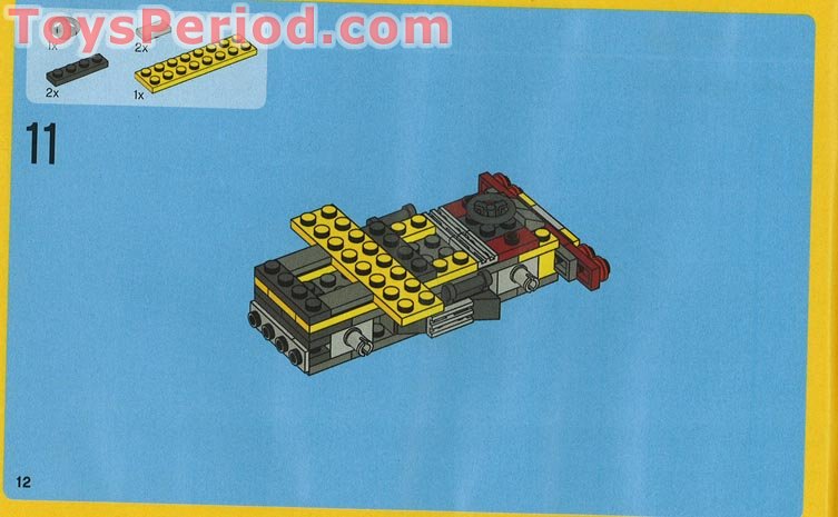 LEGO 4939 Cool Cars Instructions and Parts List
