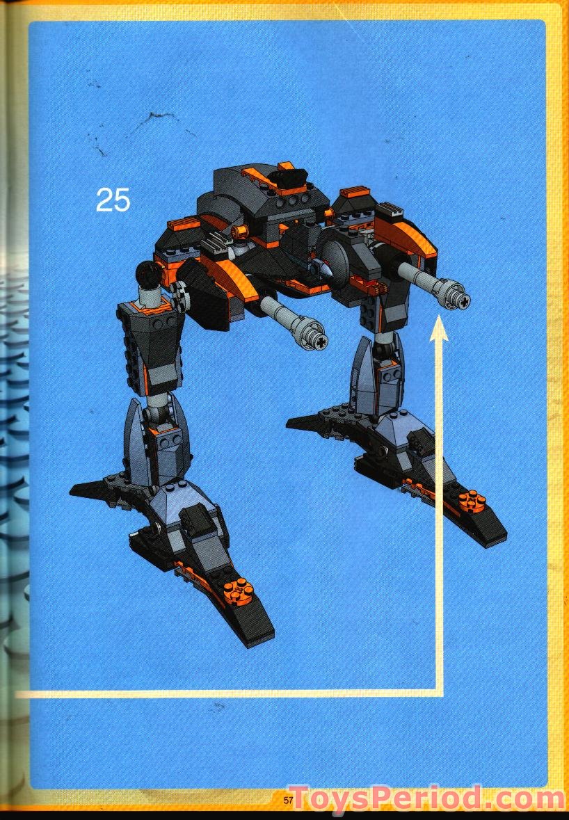 LEGO 4508 Titan Xp Instructions and Parts List