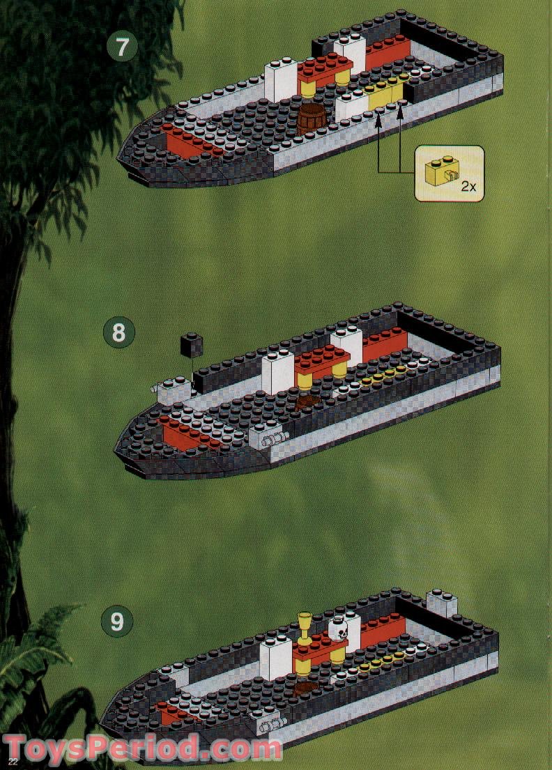 LEGO 5976 River Expedition Instructions and Parts List