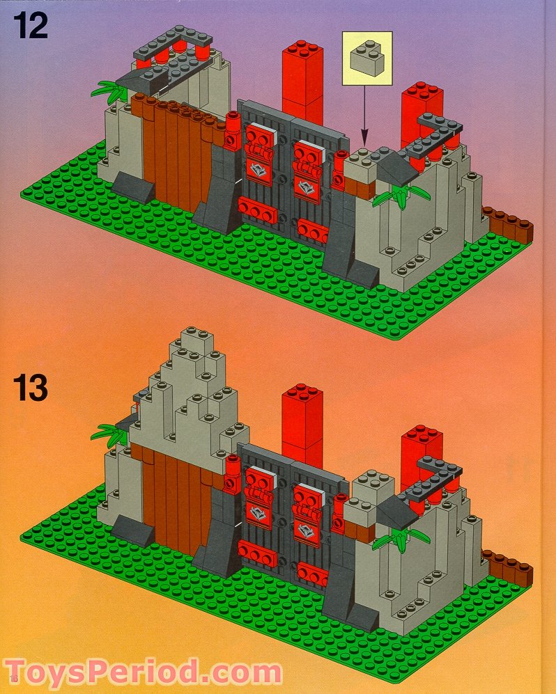 LEGO 6088 Robber's Retreat Instructions and Parts List