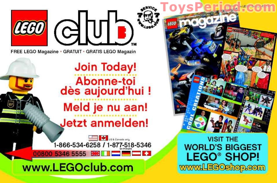 LEGO 6164 LEGO Rescue Building Set Instructions and Parts List