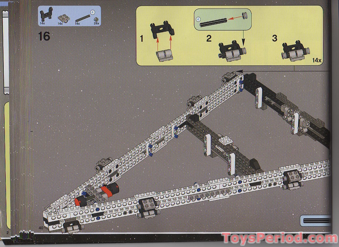 LEGO 6211 Imperial Star Destroyer Instructions and Parts List