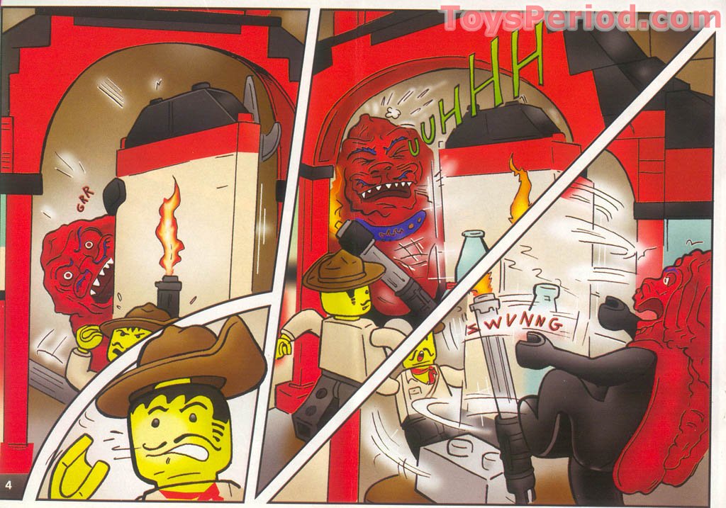 LEGO 7413 Passage of Jun-Chi Instructions and Parts List