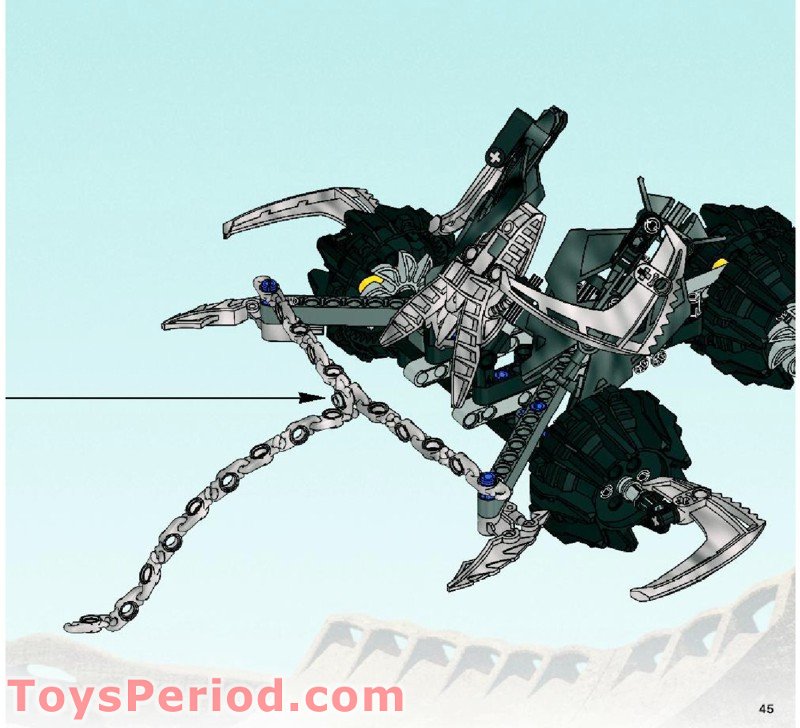 LEGO 8994 Baranus V7 Instructions and Parts List