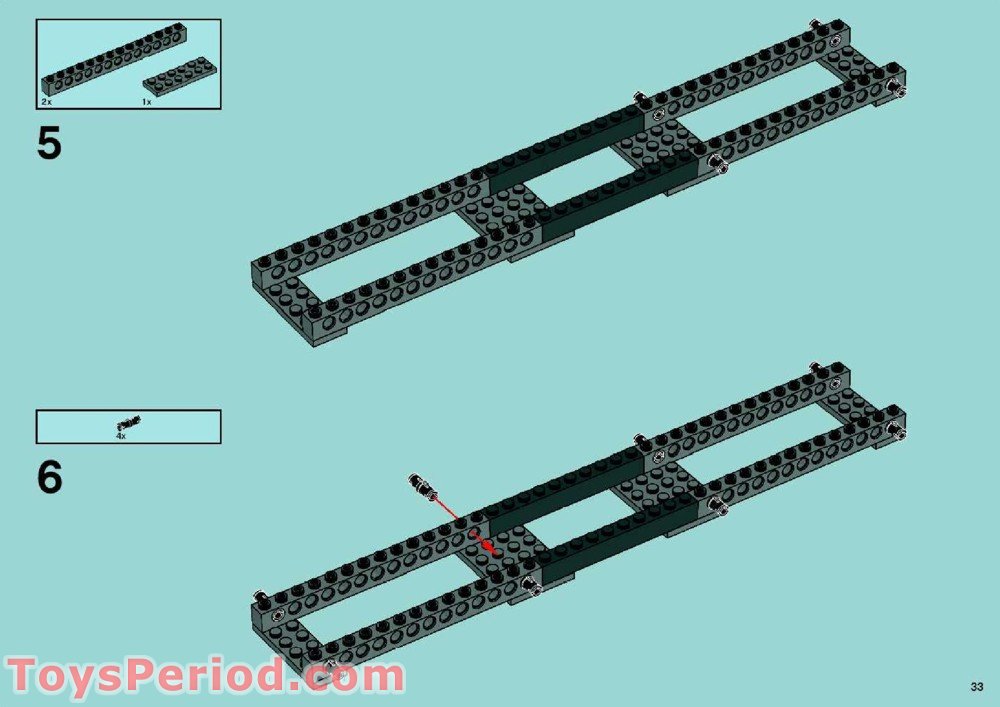 LEGO 8108 Mobile Devastator Instructions and Parts List