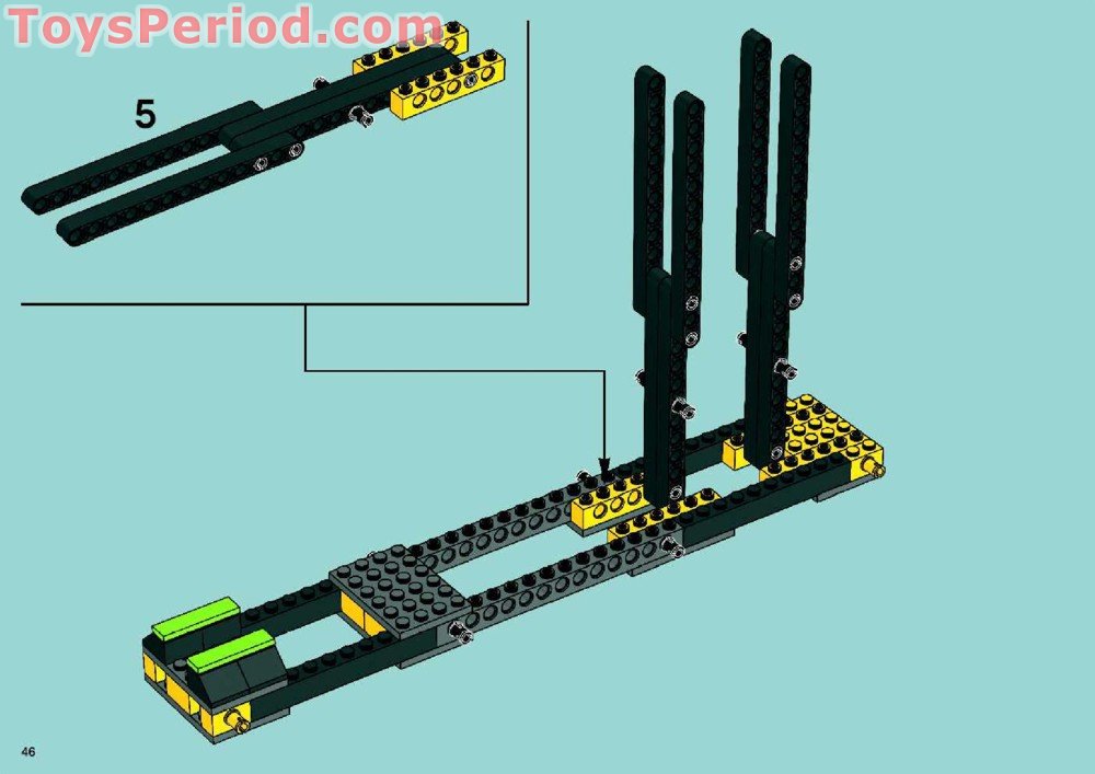 LEGO 8108 Mobile Devastator Instructions and Parts List