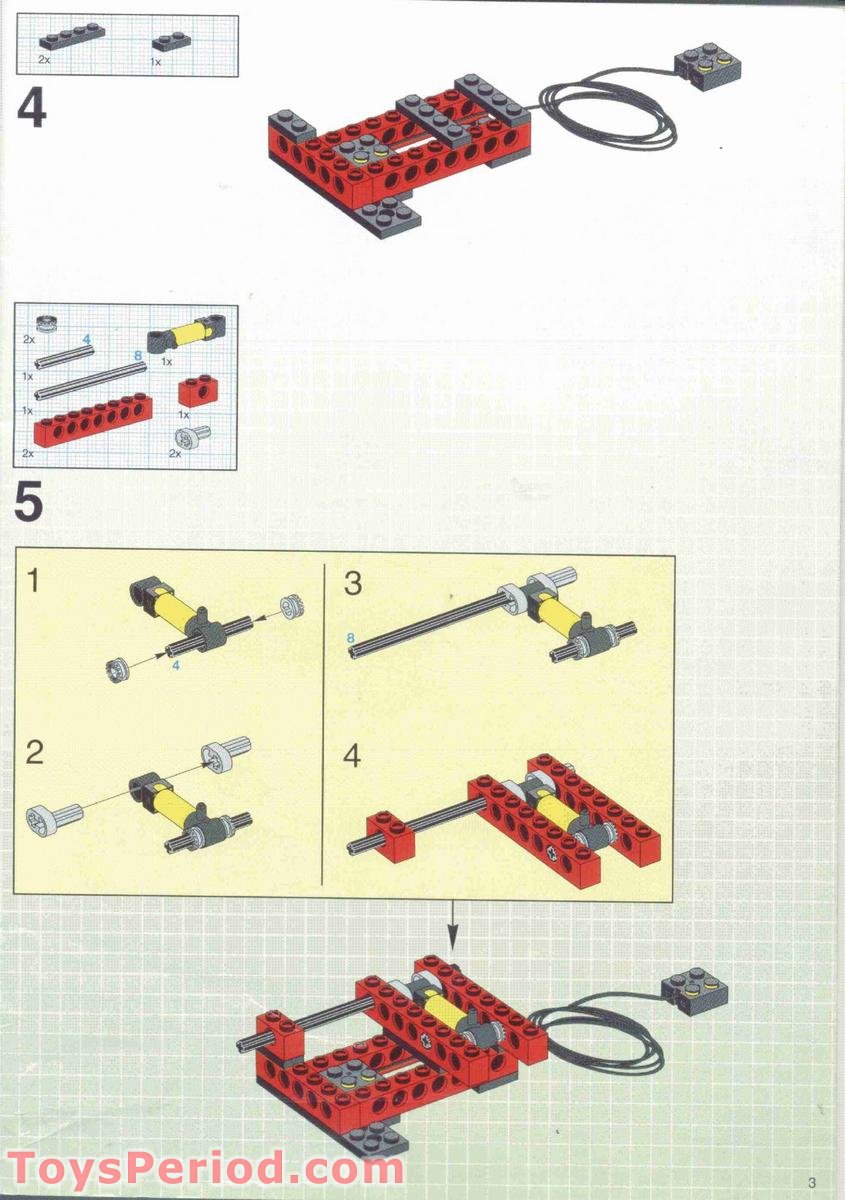 LEGO 9633 Advanced Air Power Set Instructions and Parts List