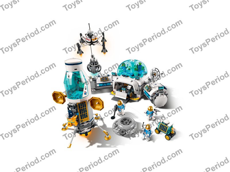 LEGO 60350 Lunar Research Base Set Parts List
