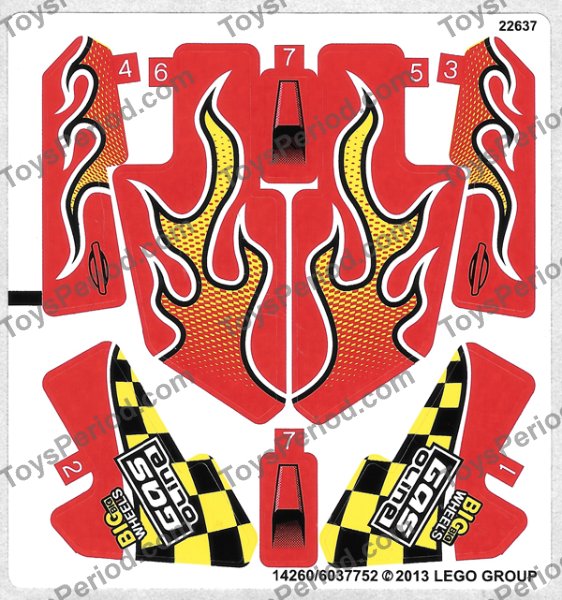 LEGO Sets with Part 42005stk01a Sticker Sheet for Set 42005 ...