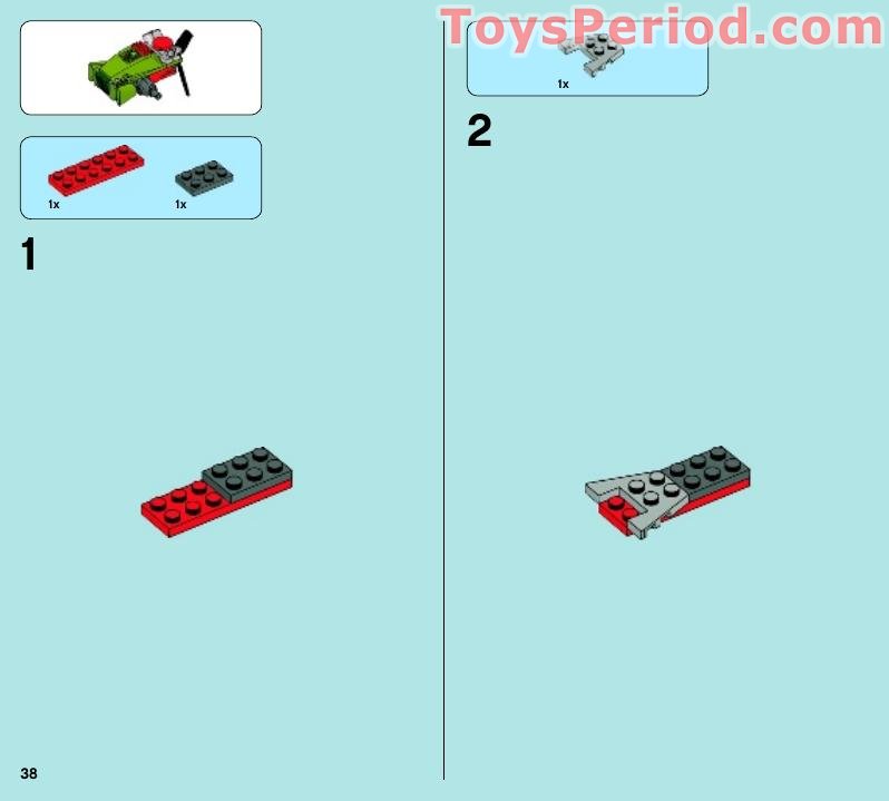 LEGO 70006 Cragger's Command Ship Instructions and Parts List
