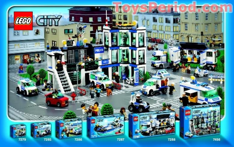 LEGO 7938 Passenger Train Instructions and Parts List