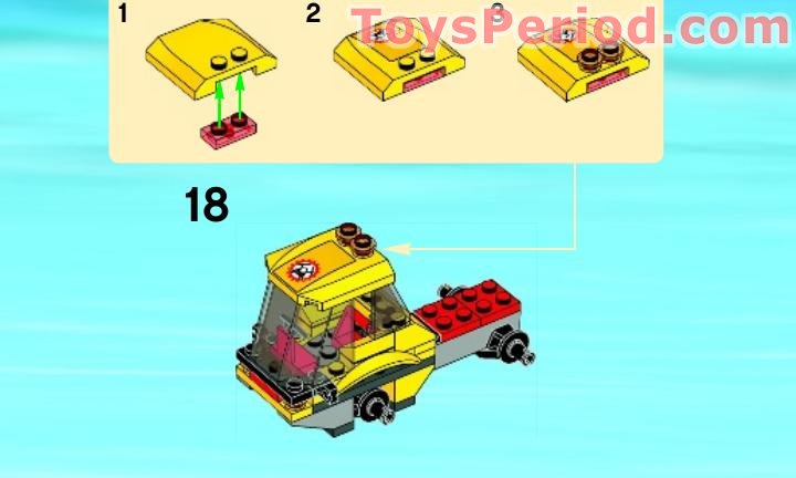 LEGO 4201 Loader and Tipper Instructions and Parts List