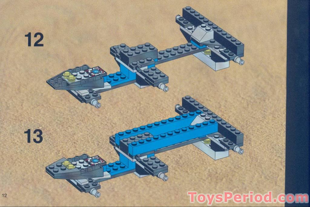LEGO 1787 Crater Cruiser Instructions and Parts List