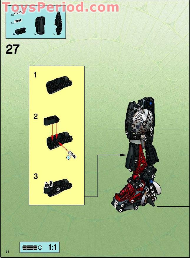 LEGO 10203 Voporak Instructions and Parts List