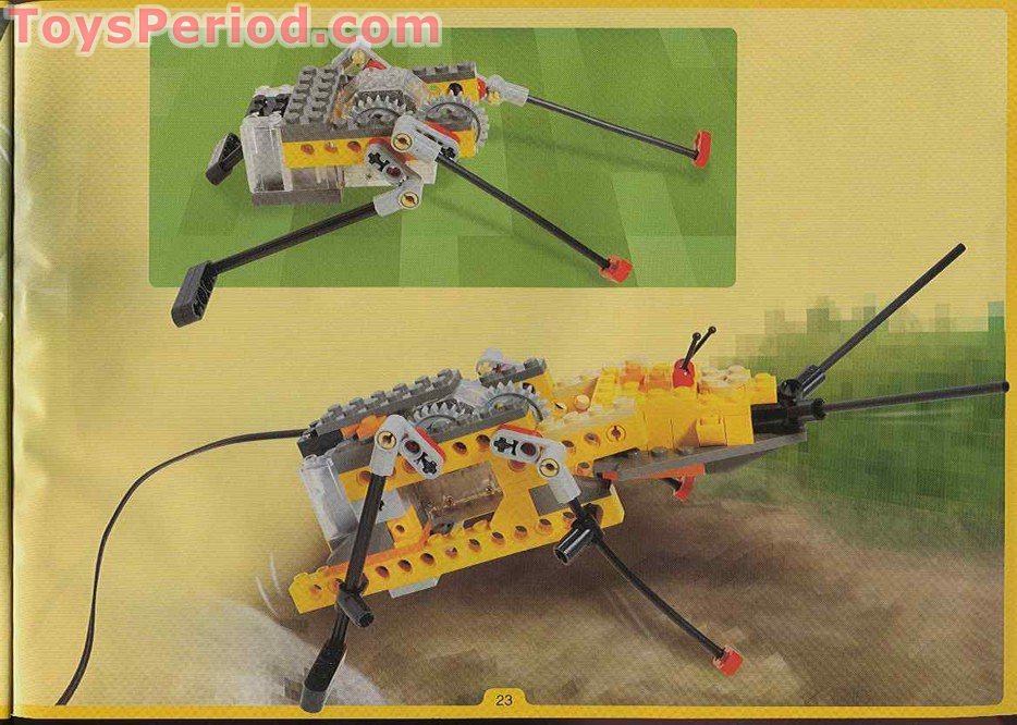 LEGO 4094 Motor Movers Instructions and Parts List