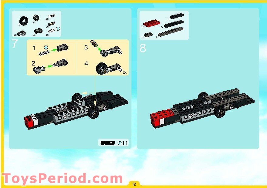 LEGO 4403 Air Blazers Instructions and Parts List