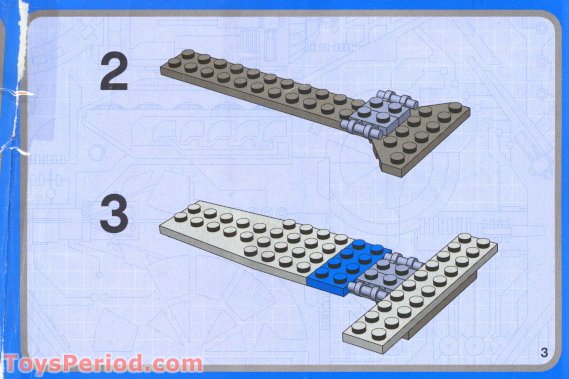 LEGO 4493 Mini Sith Infiltrator Instructions and Parts List