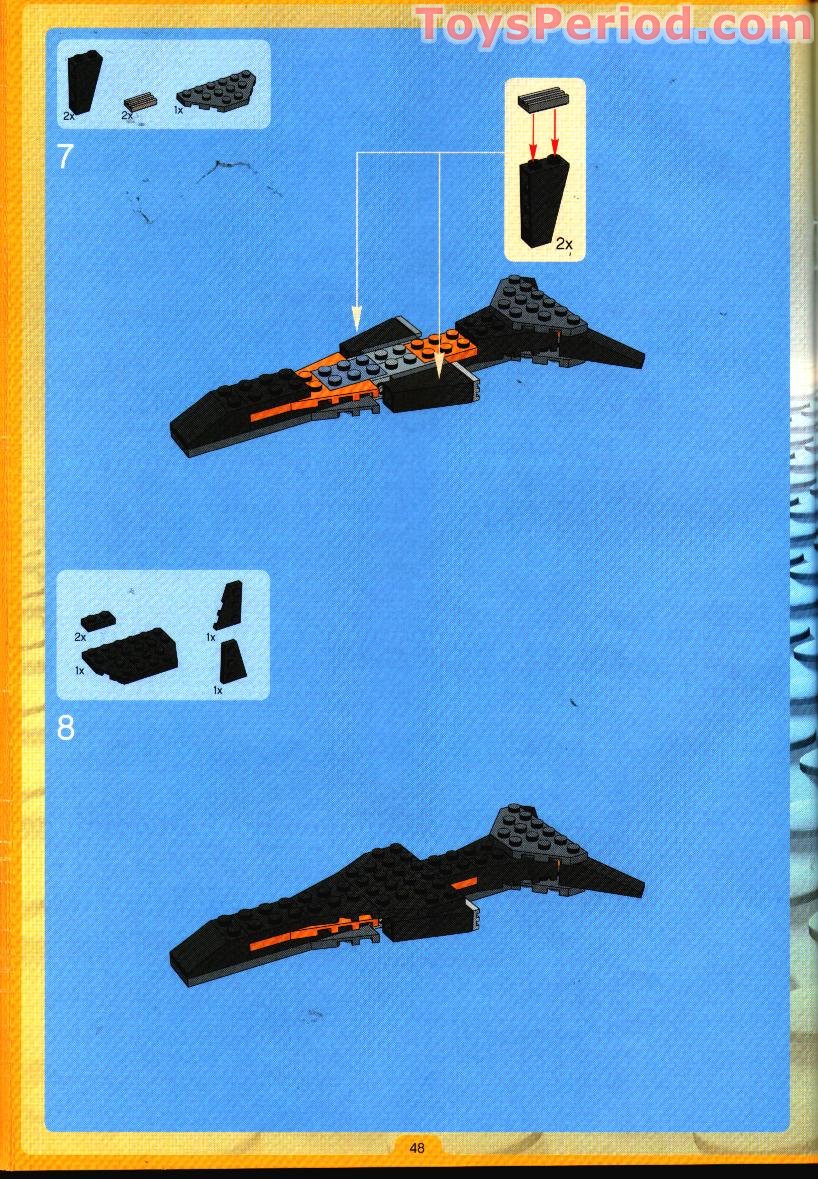 LEGO 4508 Titan Xp Instructions and Parts List